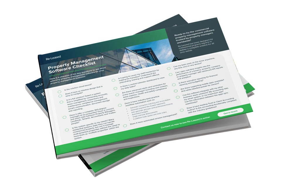 Checklist for Commercial Property Management Software